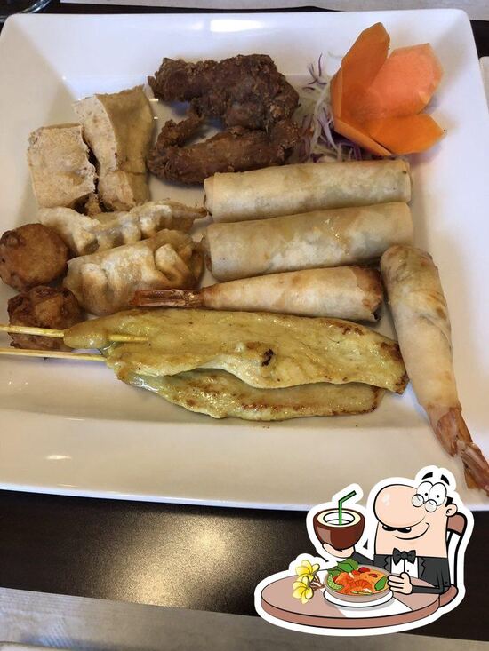 Menu at Bangkok Cuisine restaurant, Mashpee