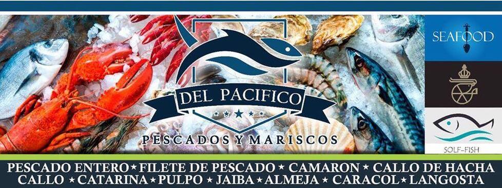 Menu at Del Pacífico Pescados y Mariscos restaurant, La Paz