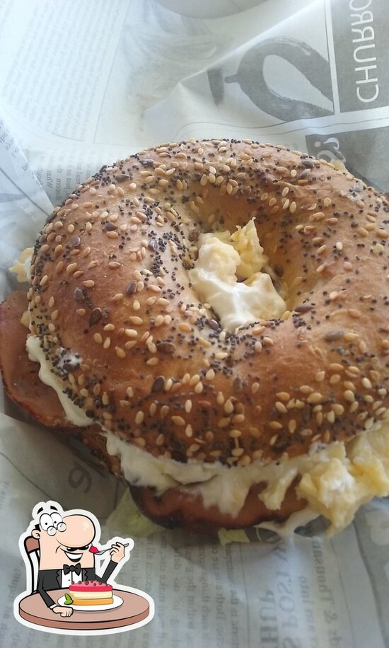 Menu at Monster Bagel restaurant, Meaux