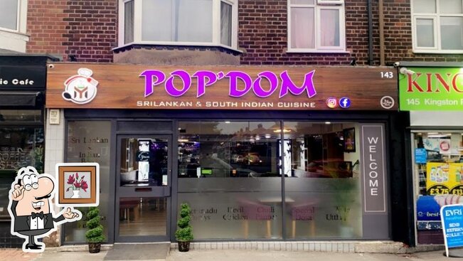 Menu at POP’DOM restaurant, Willerby, 143 Kingston Rd