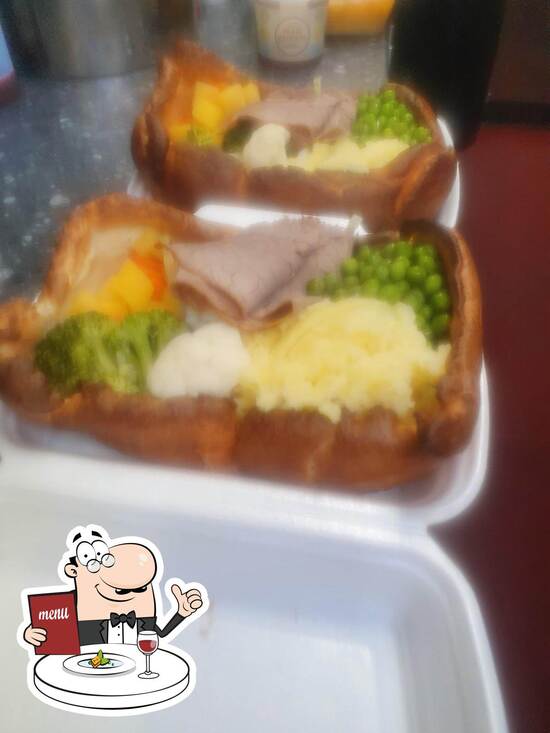 Menu at Pelton pork shop, Birtley