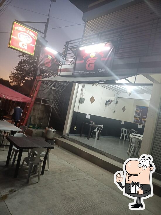 Menu at Pares pares g restaurant, Bamban