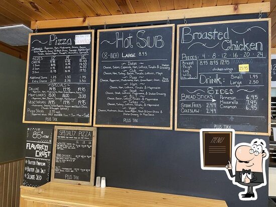 Menu at Roman Wheel Pizza & Subs pizzeria, Suttons Bay