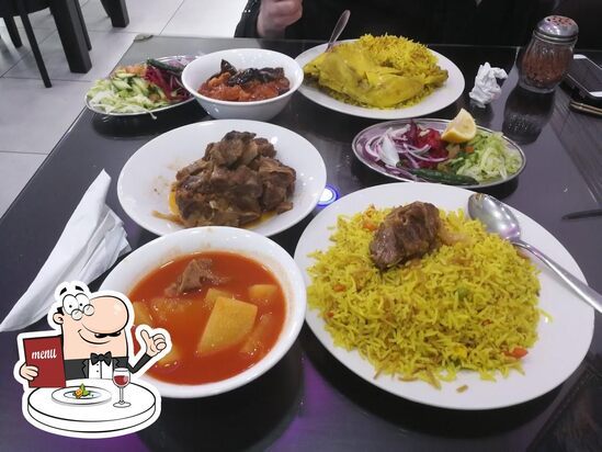 Menu at Real Taste Kurdish Restaurant, Liverpool