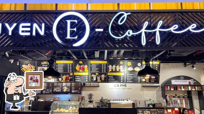 Menu at E-Coffee Trung Nguyên Saigon Center, Ho Chi Minh City
