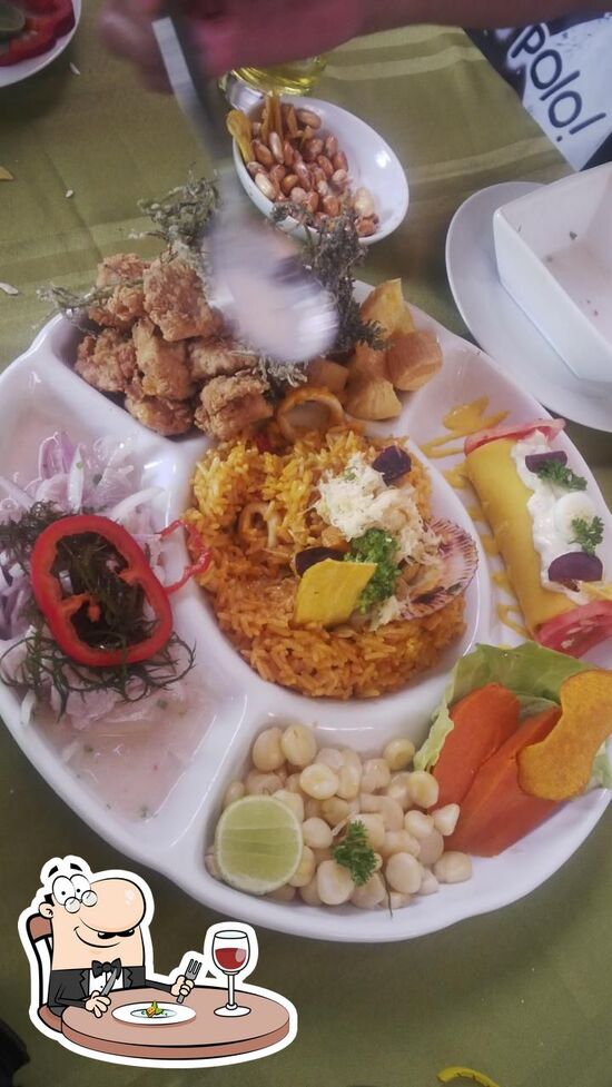 Menu at Sol mar restaurant, San Martín de Porres