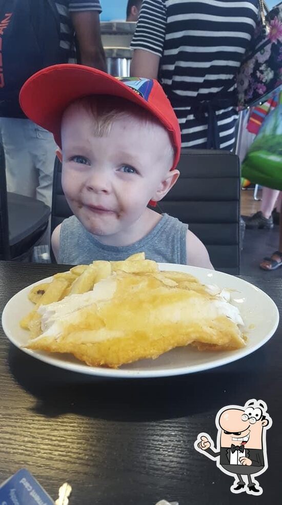 Menu at The Crispy Cod restaurant, Blackpool