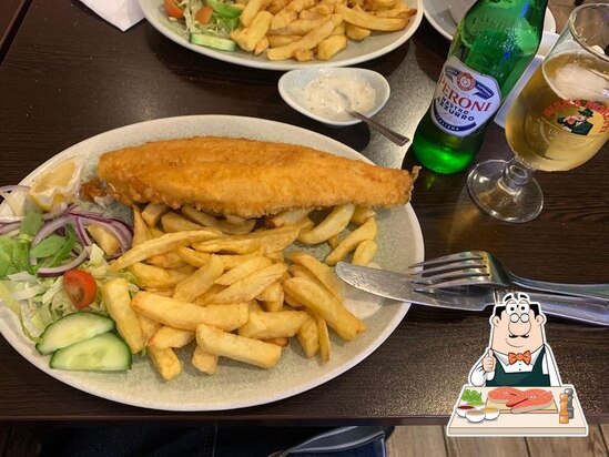 Menu at Cloud's Chippy, London