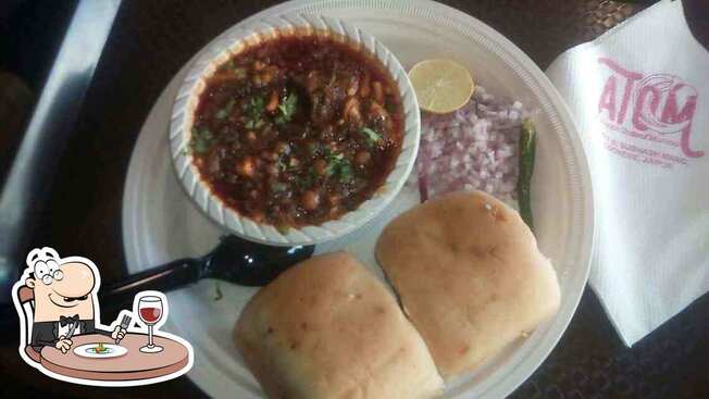 Menu at ATOM, Jaipur