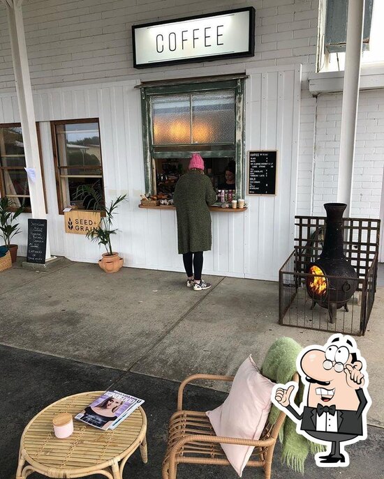 Menu at Garage cafe, Ocean Grove