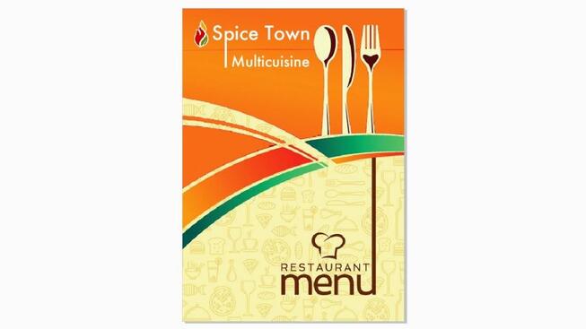 Menu at Spice Town Multi-cuisine Restaurant, Chennai