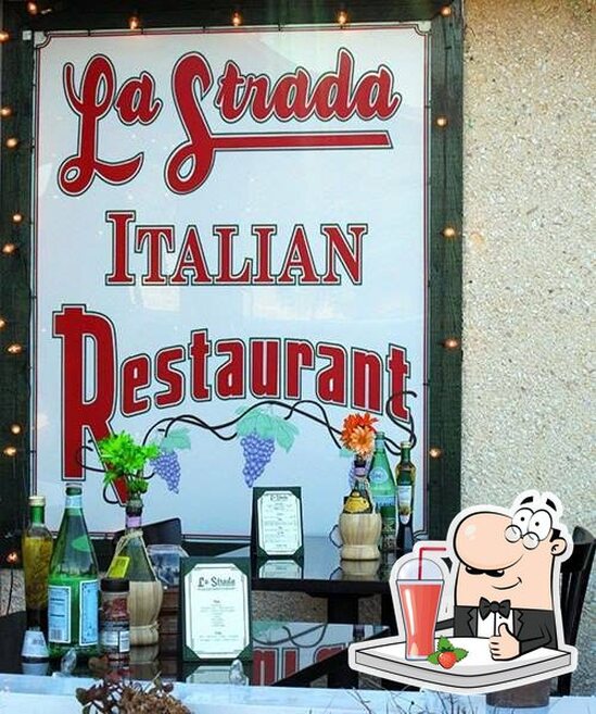 Carta de La Strada Italian Restaurant, Estados Unidos