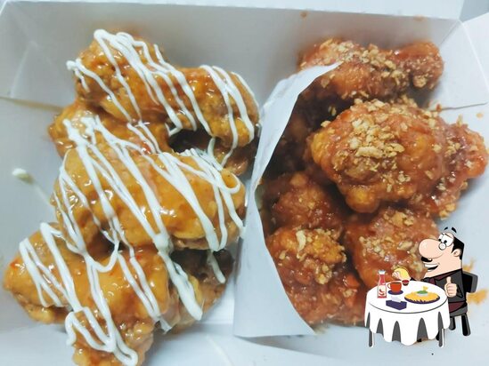 Menu at kPoP Chixx Korean Fried Chicken restaurant, Manila