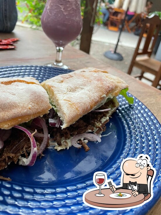 Menu at Contê Bar, Santos