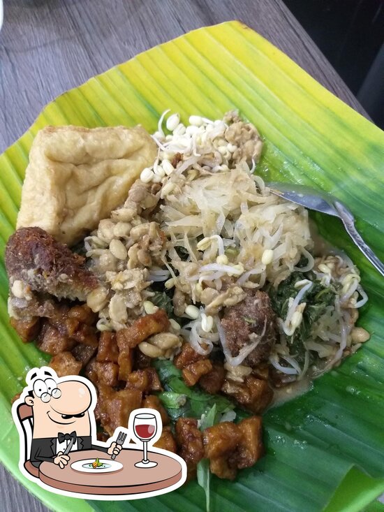 Menu at Nasi Pecel Tumpang Bu Ani restaurant, Kediri