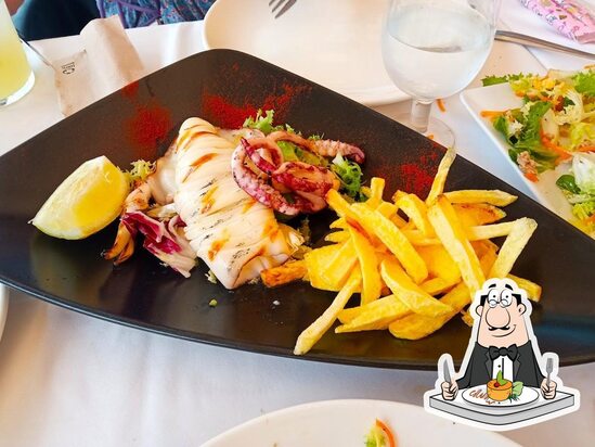 Menu at Prova restaurant, Puerto de Mazarrón