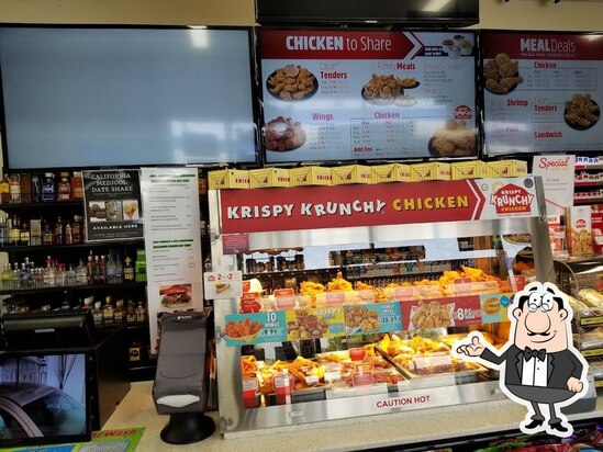 Menu at Exxon, Indio