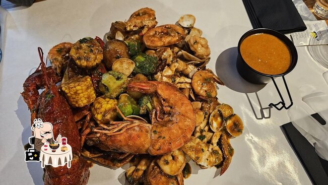 Menu at Holy Crab restaurant, Helsinki