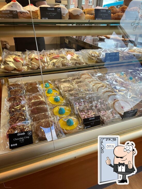 Menu at Gerrards Bakers, Chirk