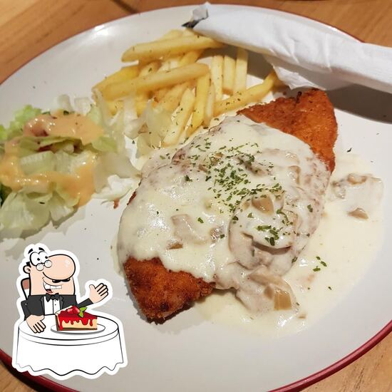 Carta de BUGS cafe, Surabaya