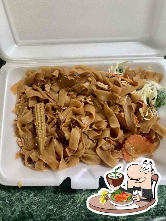 Menu at Royal Thai restaurant, Panama City