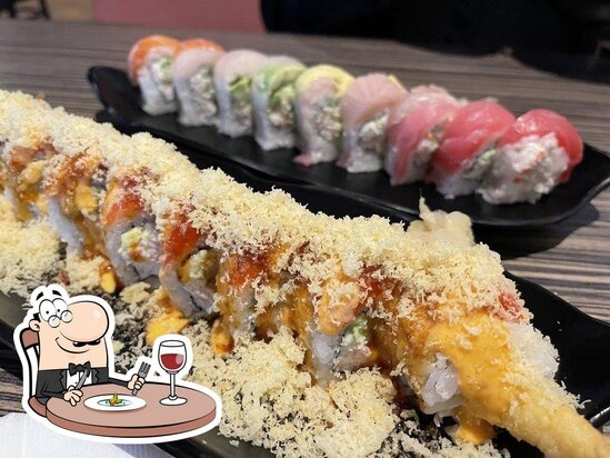 Menu at Nanami sushi restaurant, Hemet