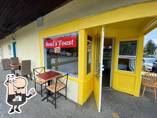 Menu at Soul’s Toast restaurant, Chemainus