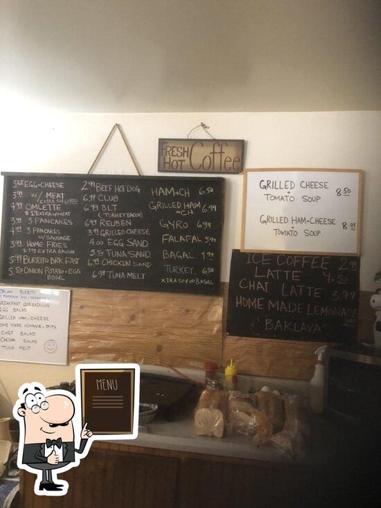 Menu at Cobblestone Cafe, Dover
