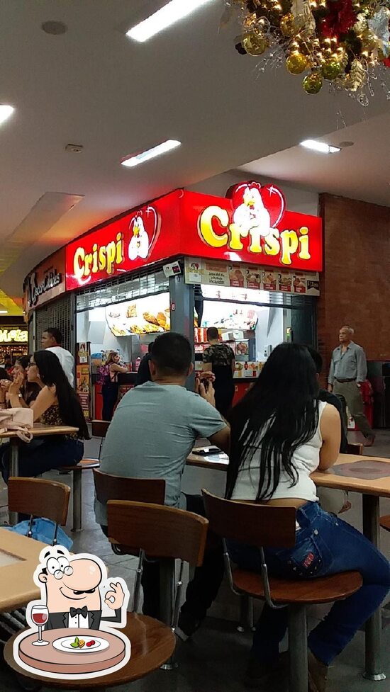 Menu at Crispi restaurant, Cali, Centro Comercial Chipichape