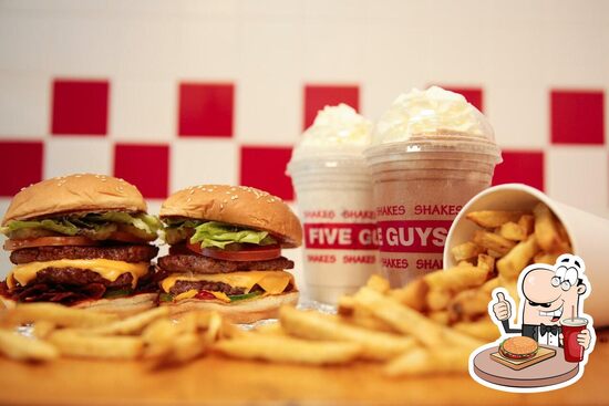Menu at Five Guys Basildon restaurant, Basildon