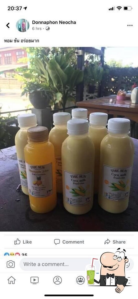 Menu at The Sun Cafe & Farm, Wiang Chai, 289 บ้านยกเจริญ ซอย 5
