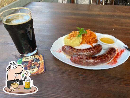 Menu au Brewery's grill-bar Dwarf, Kolontaevo