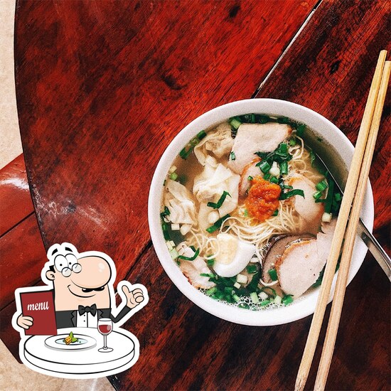 Menu at Bao Long Restaurant, Hai Phong