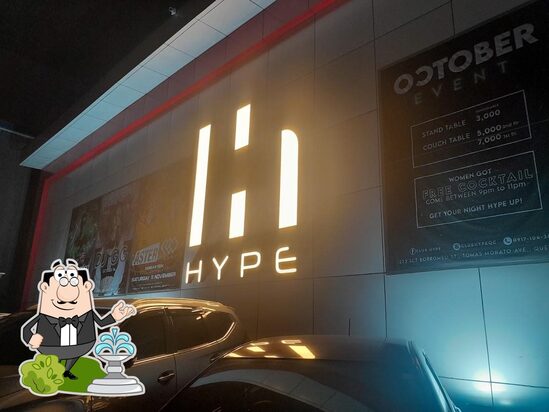 Menu at Club HYPE QC, Quezon City