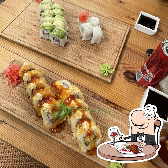 Menu at Sushi Box Stellenbosch restaurant, Stellenbosch