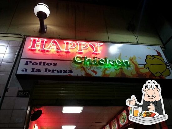 Menu at Happy Chicken restaurant, La Victoria