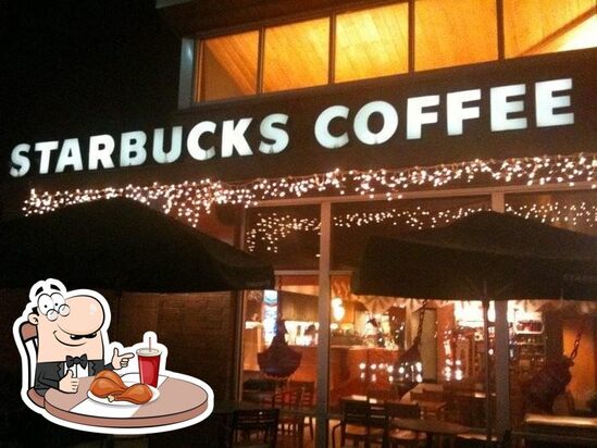 Menu at Starbucks cafe, Tacoma, S 72nd St
