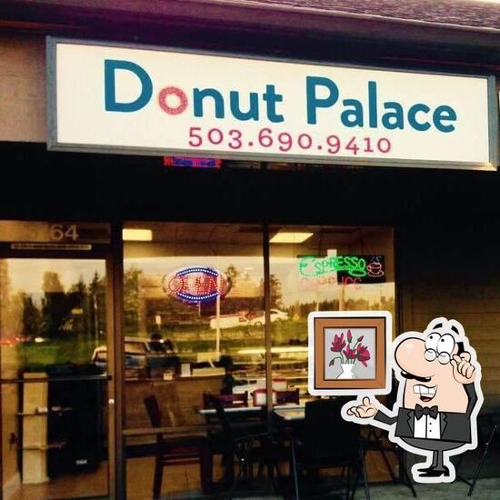 Menu at Donut Palace, Portland