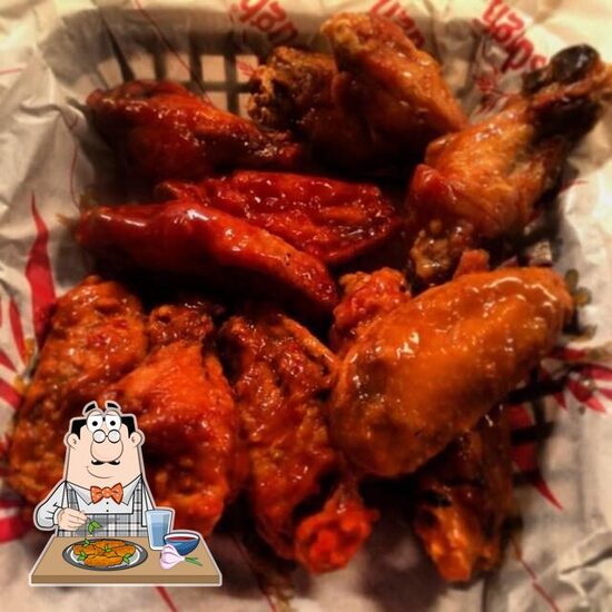 Menu at StickyWings restaurant, London, 40 Brick Ln