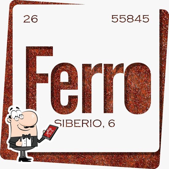 Menu at Ferro pub & bar, Vecindario