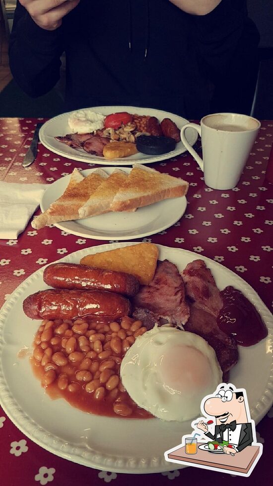 Menu at Roys cafe, Leominster