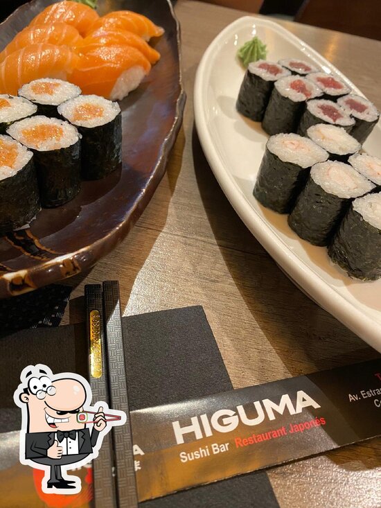 Menu at Higuma restaurant, Platja d'Aro