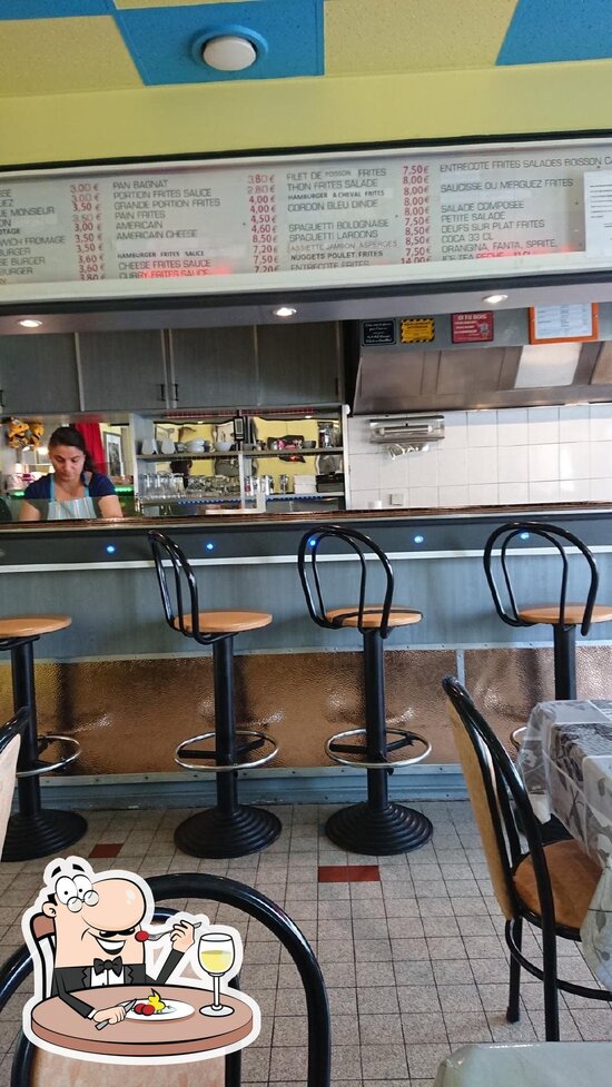 Menu at Quickly fast food, Forbach