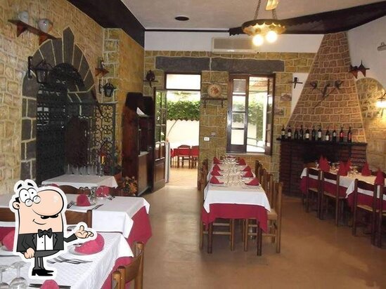 Menu au La Siesta restaurant, Santa Lucia del Mela
