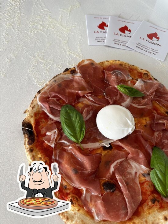 Menu at Pizzeria La Fiamma -Zero Branco, Zero Branco