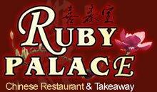 Menu at Ruby Palace restaurant, Enniskillen