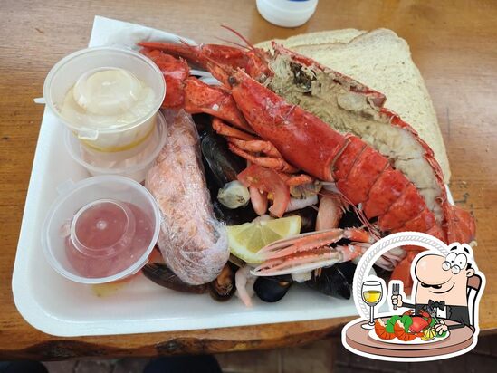 Menu at Oban Seafood Hut.. (Green Shack) restaurant, Oban