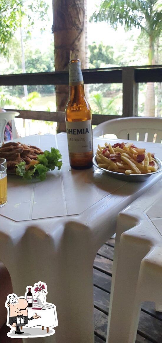 Menu at Prainha Bar Jacuba, Brazil, RJ-151