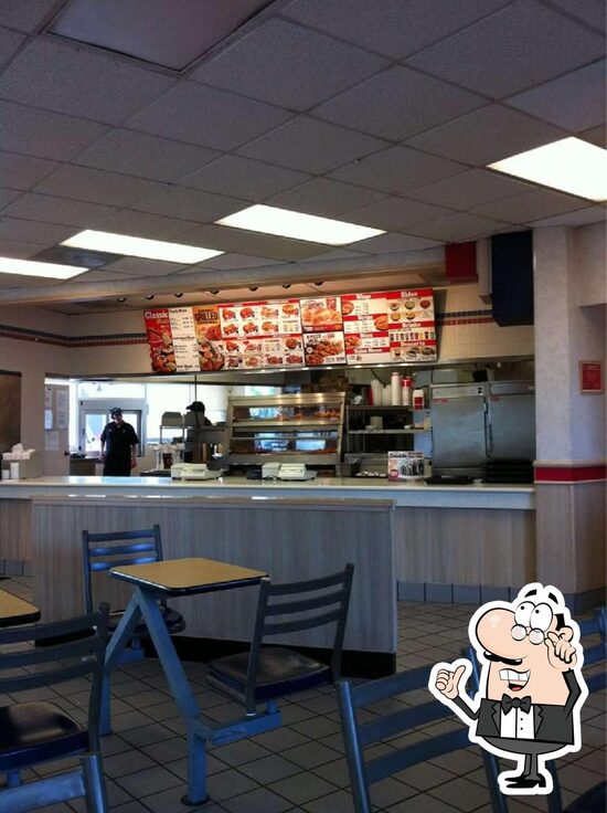 Menu at KFC fast food, Springfield, Gateway St