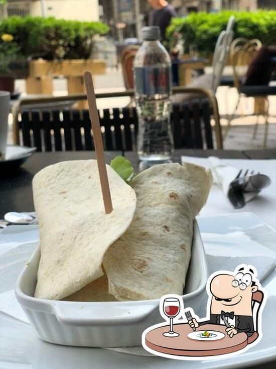 Menu at Mayka restaurant, Belgrade
